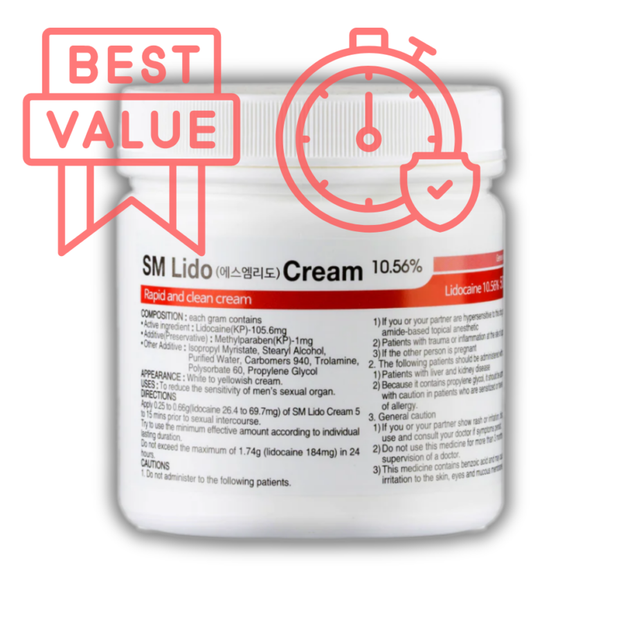 SM Lido Cream 10.56% 500g | meamo