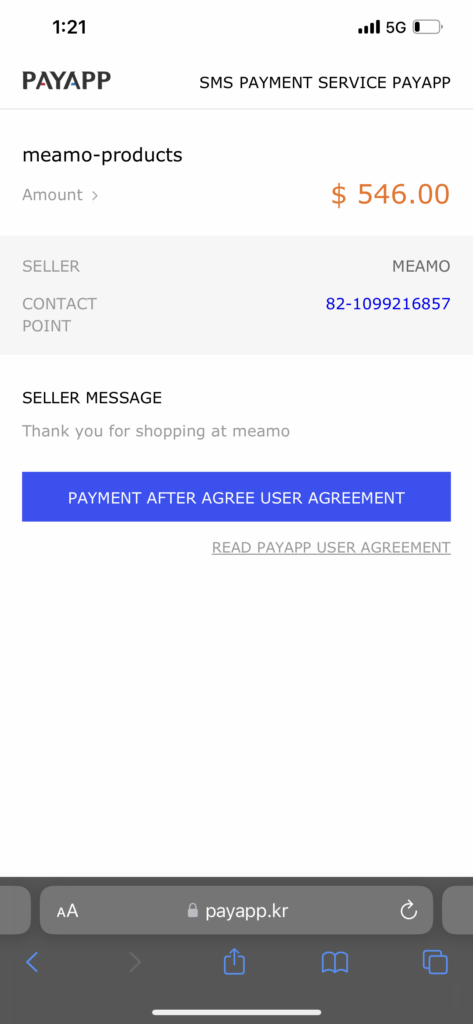Payments | meamo